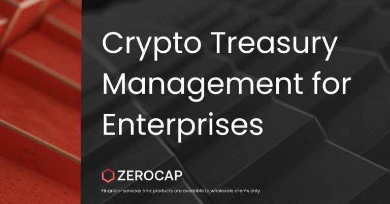 Crypto Treasury Management for Enterprises - Zerocap